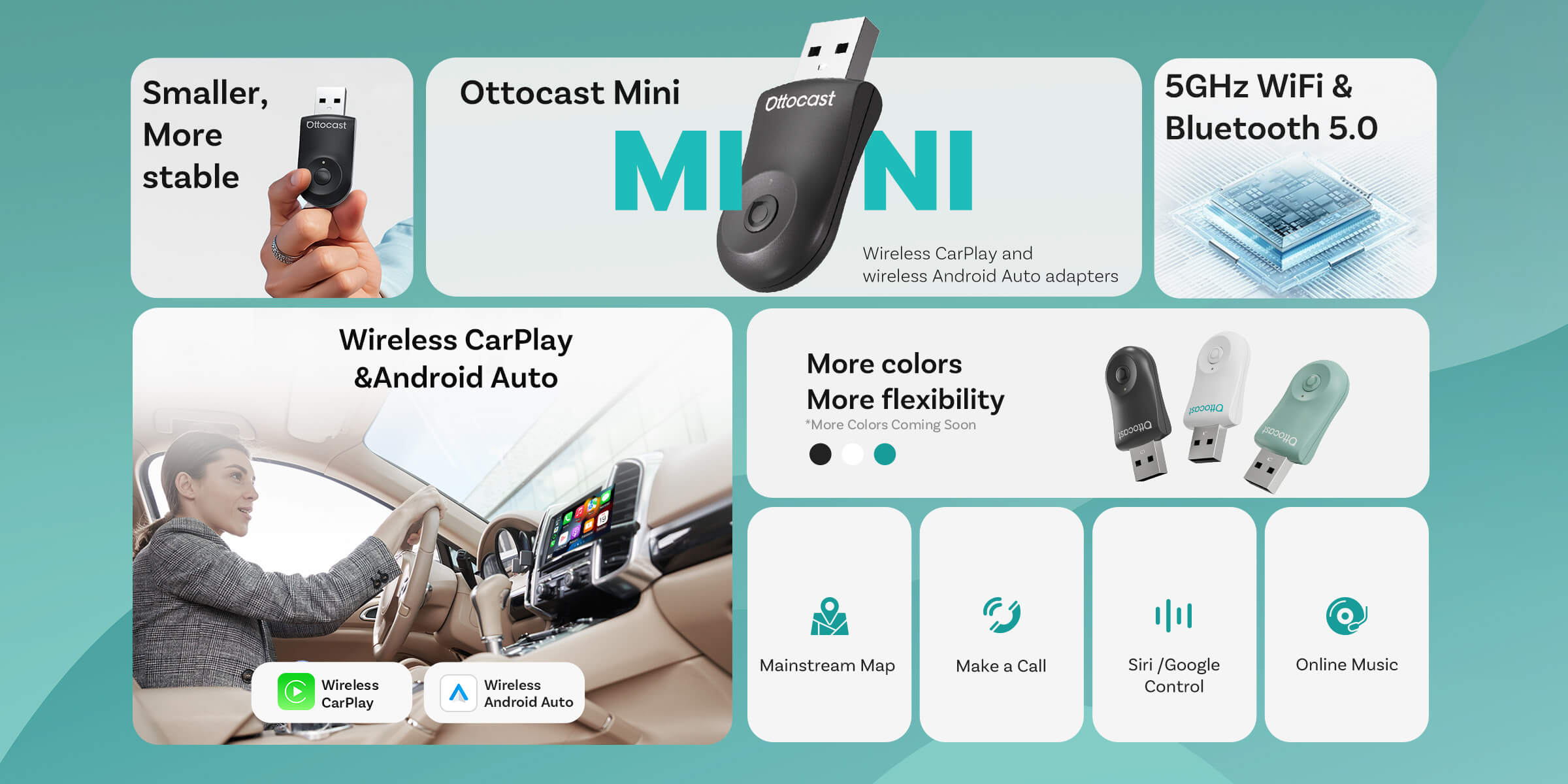 Upgrade your CarPlay experience in 2025 with Ottocast NanoAI and Mini ...