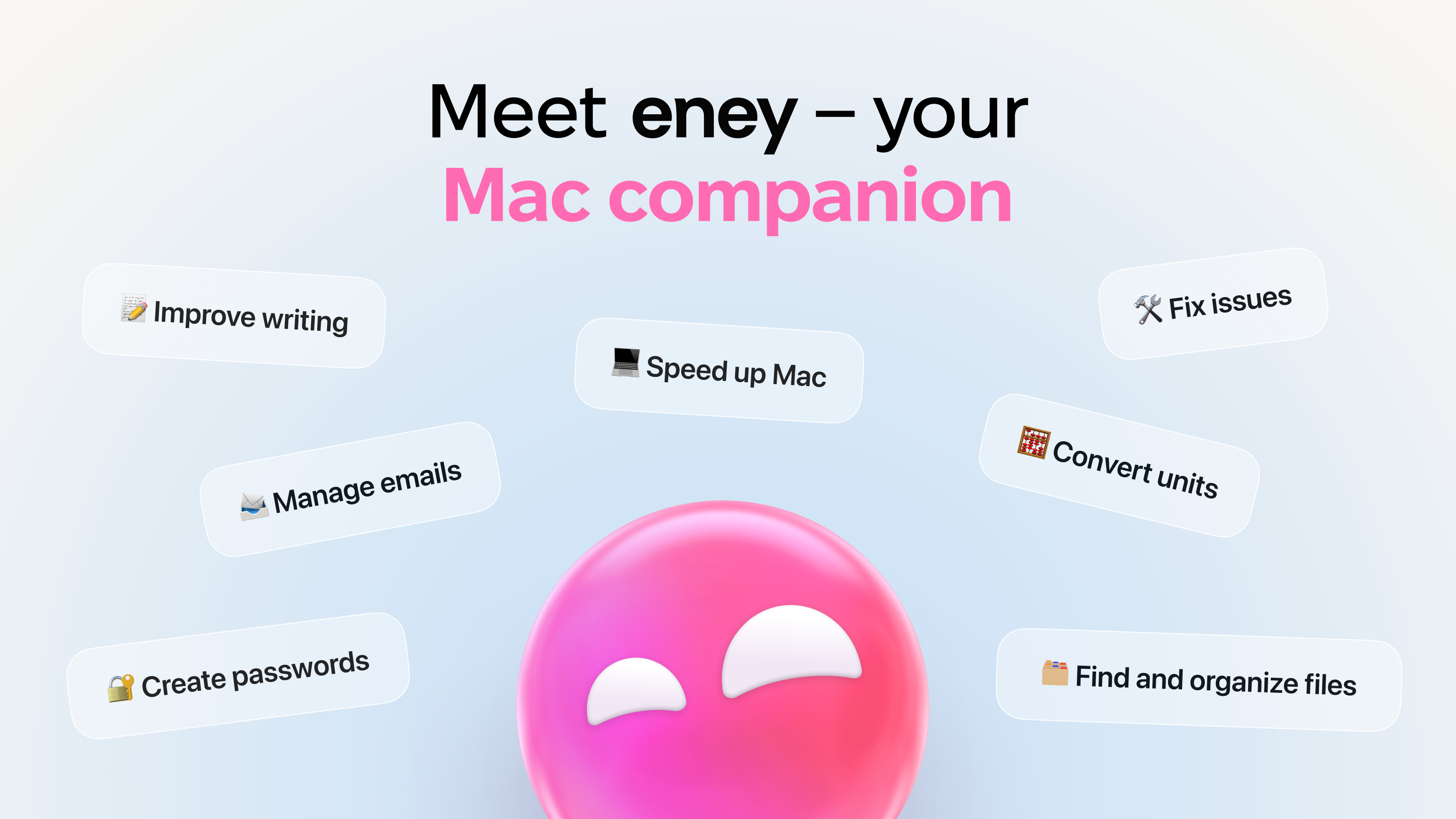 Eney by MacPaw now in beta for Setapp users: An AI companion that ...