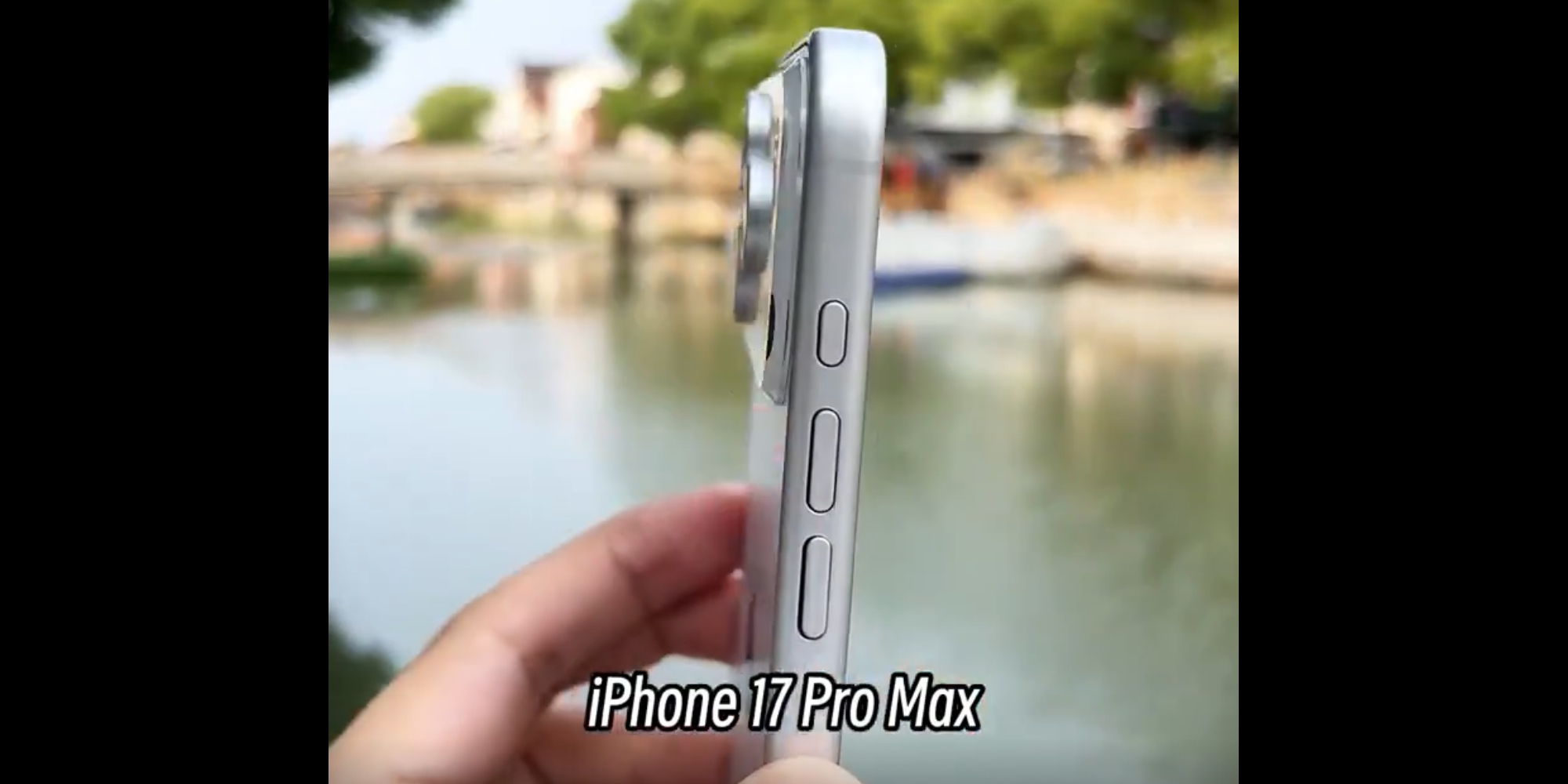 Thicker, heavier iPhone 17 Pro Max revealed in new hands-on video - 9to5Mac