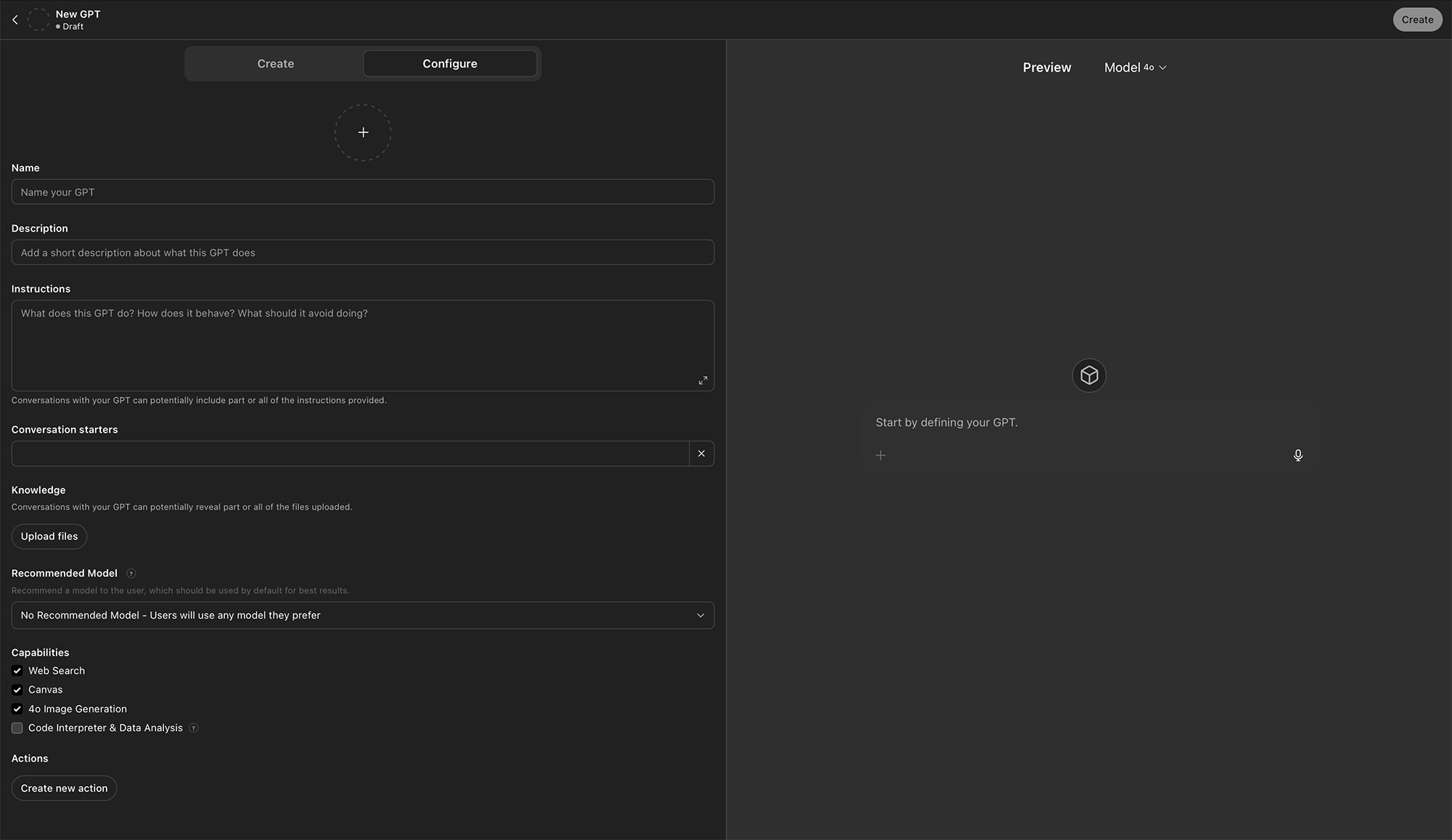 You can now create custom GPTs with any OpenAI model - 9to5Mac