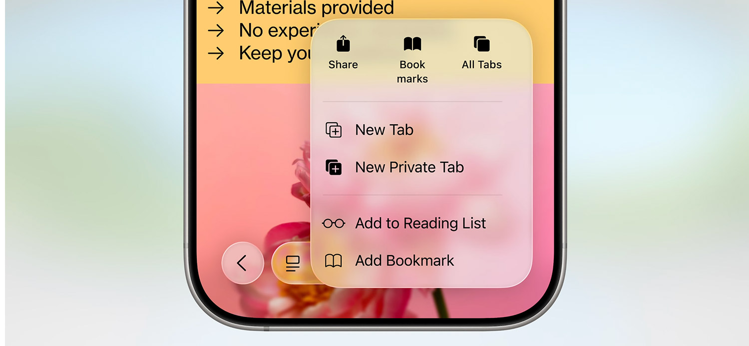 Safari gets the iOS 26 treatment with new Liquid Glass interface - 9to5Mac