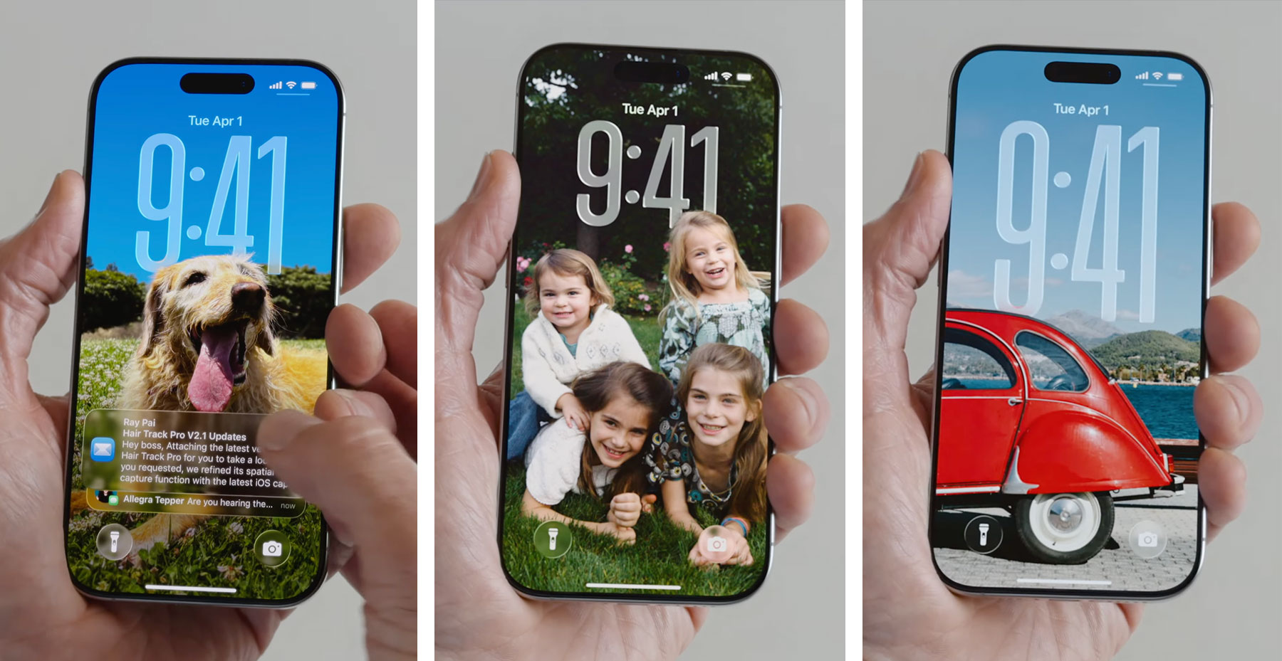 iOS 26 brings Liquid Glass to the lock screen with spatial animations ...