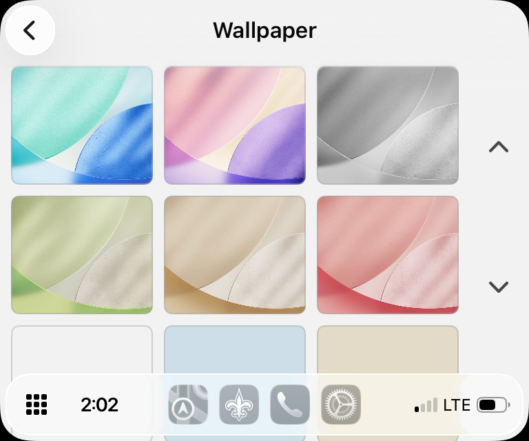 iOS 26 adds (and removes) CarPlay wallpaper options - 9to5Mac