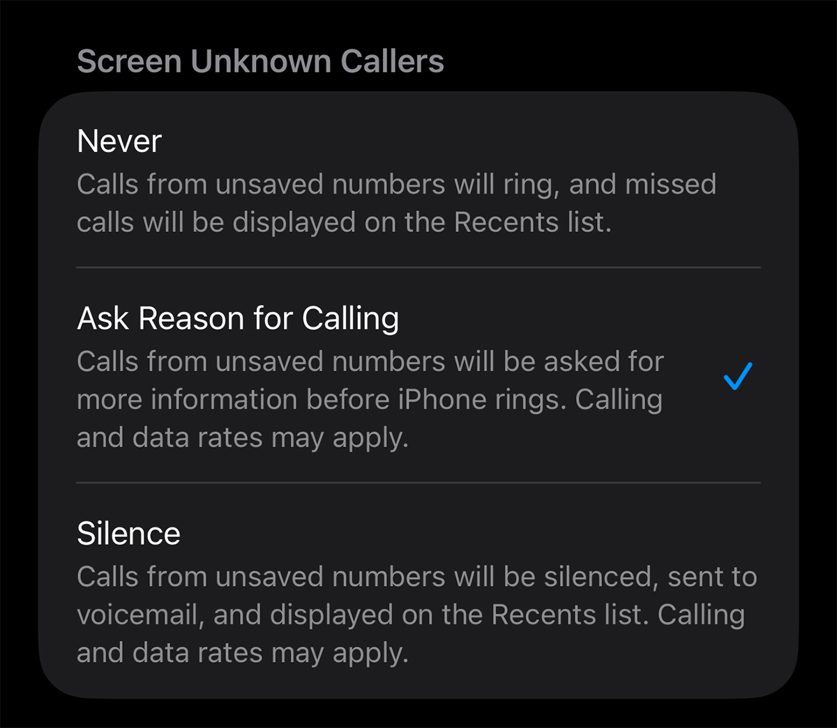 iOS 26 beta 4 brings Silence Unknown Callers to Call Screening - 9to5Mac