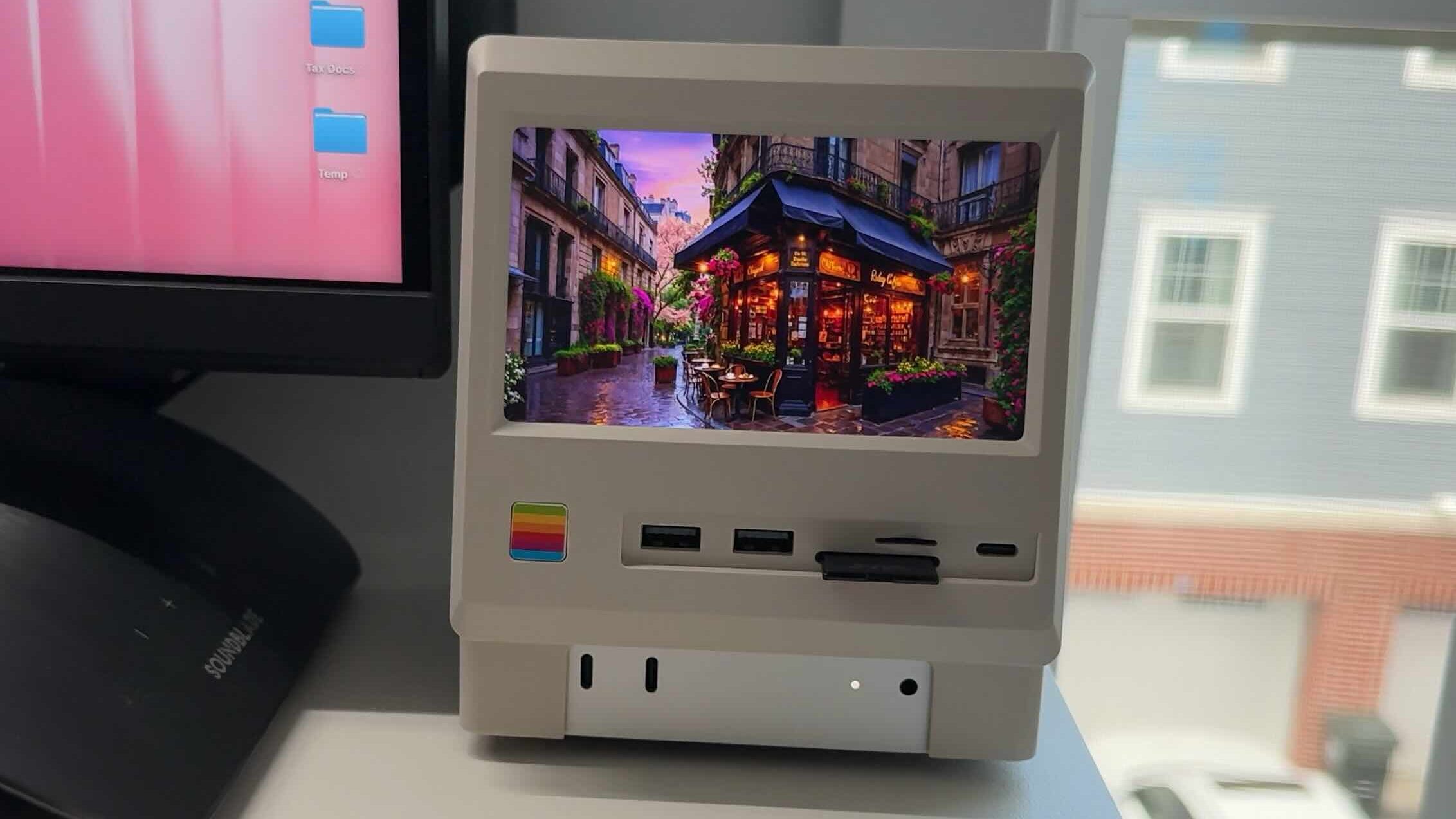 This dock transforms the Mac mini into a retro classic Mac - 9to5Mac