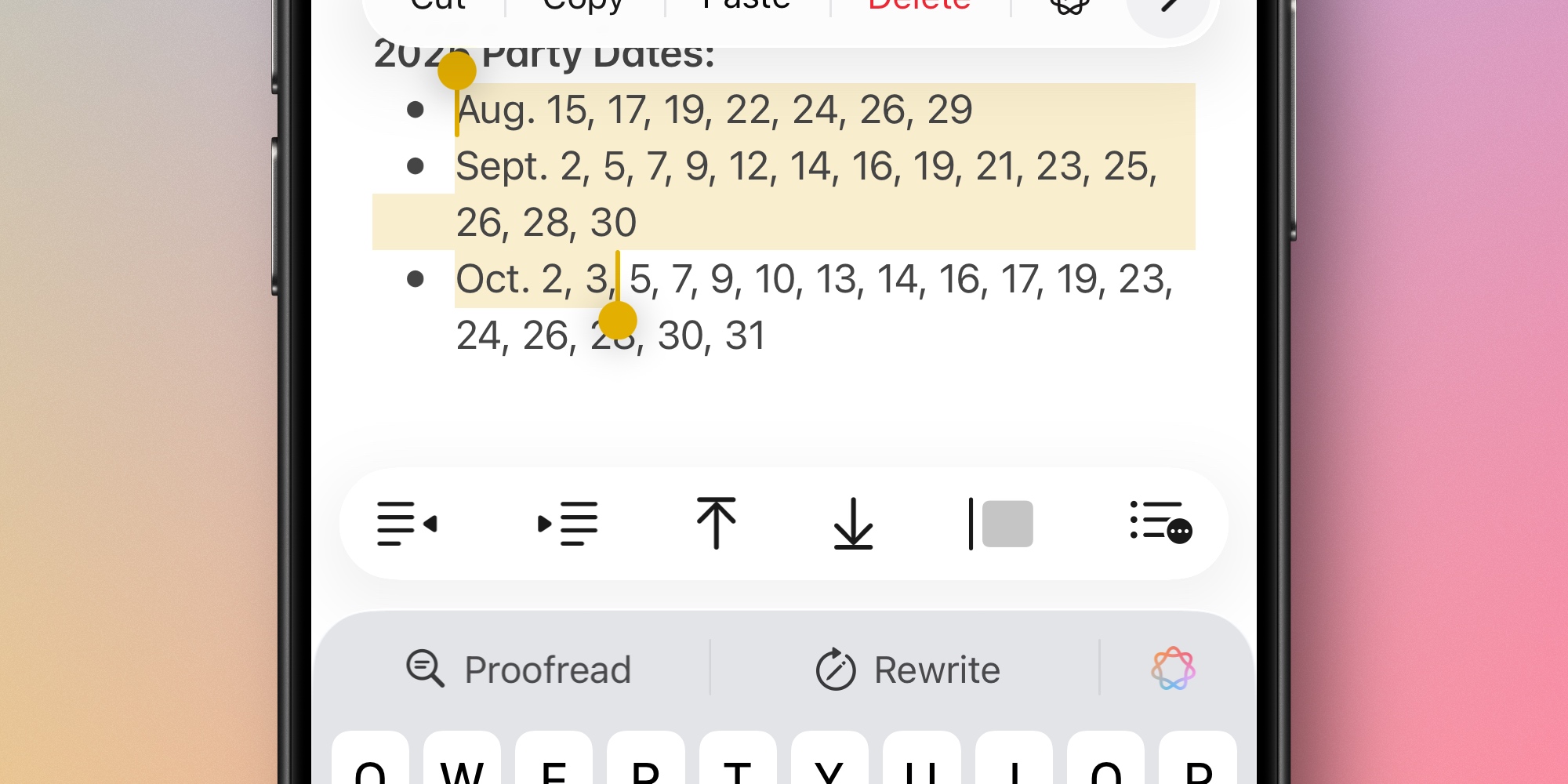 iOS 26’s Notes app added a clever new way to use its many tools - 9to5Mac