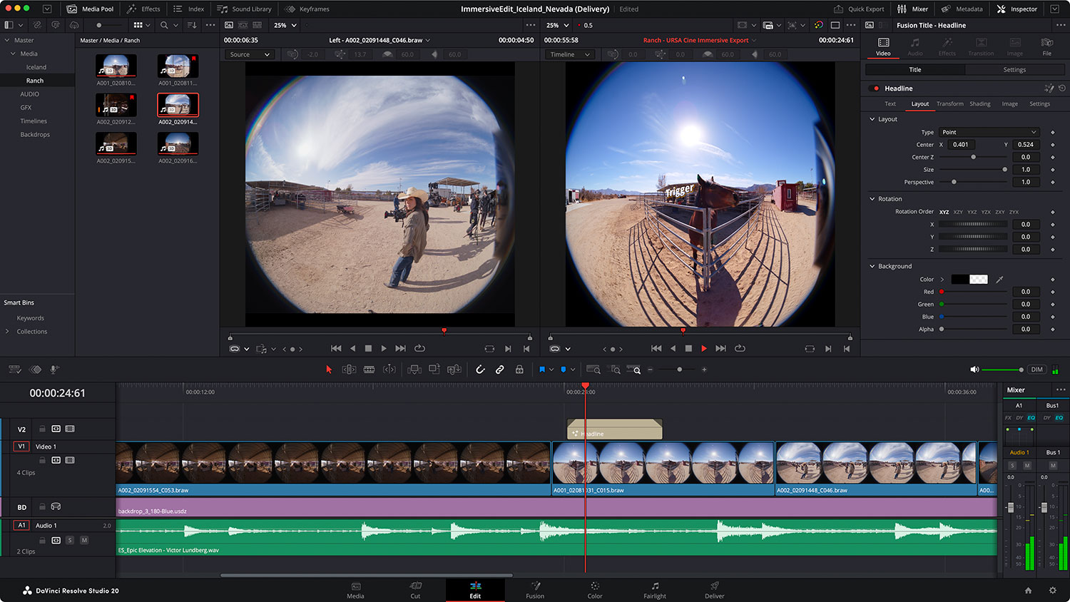 DaVinci Resolve has new immersive tools for spatial video editing - 9to5Mac