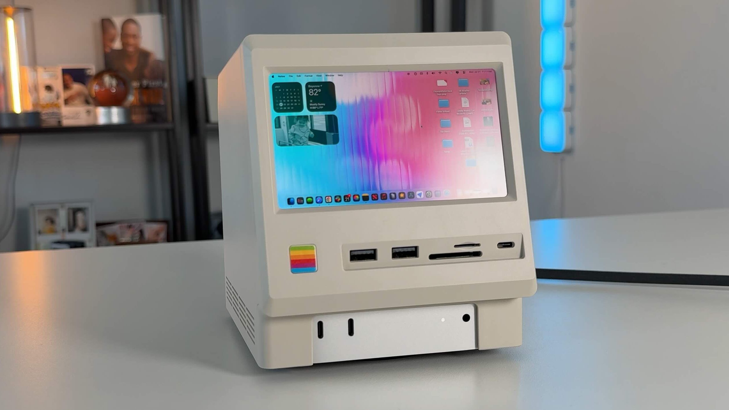 This dock transforms the Mac mini into a retro classic Mac - 9to5Mac