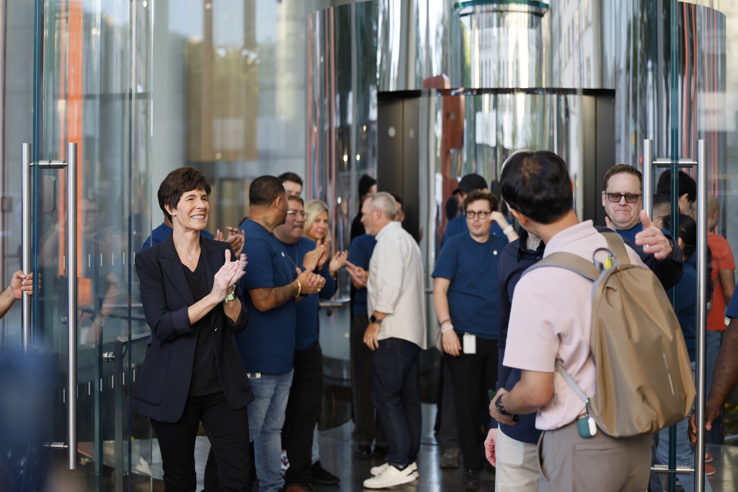 Apple execs celebrate iPhone 17, iPhone Air, and more at Fifth Avenue ...
