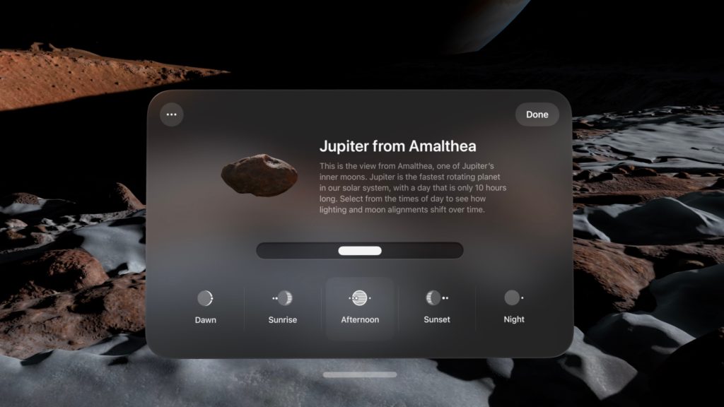Here's Apple Vision Pro's new Jupiter Environment - 9to5Mac