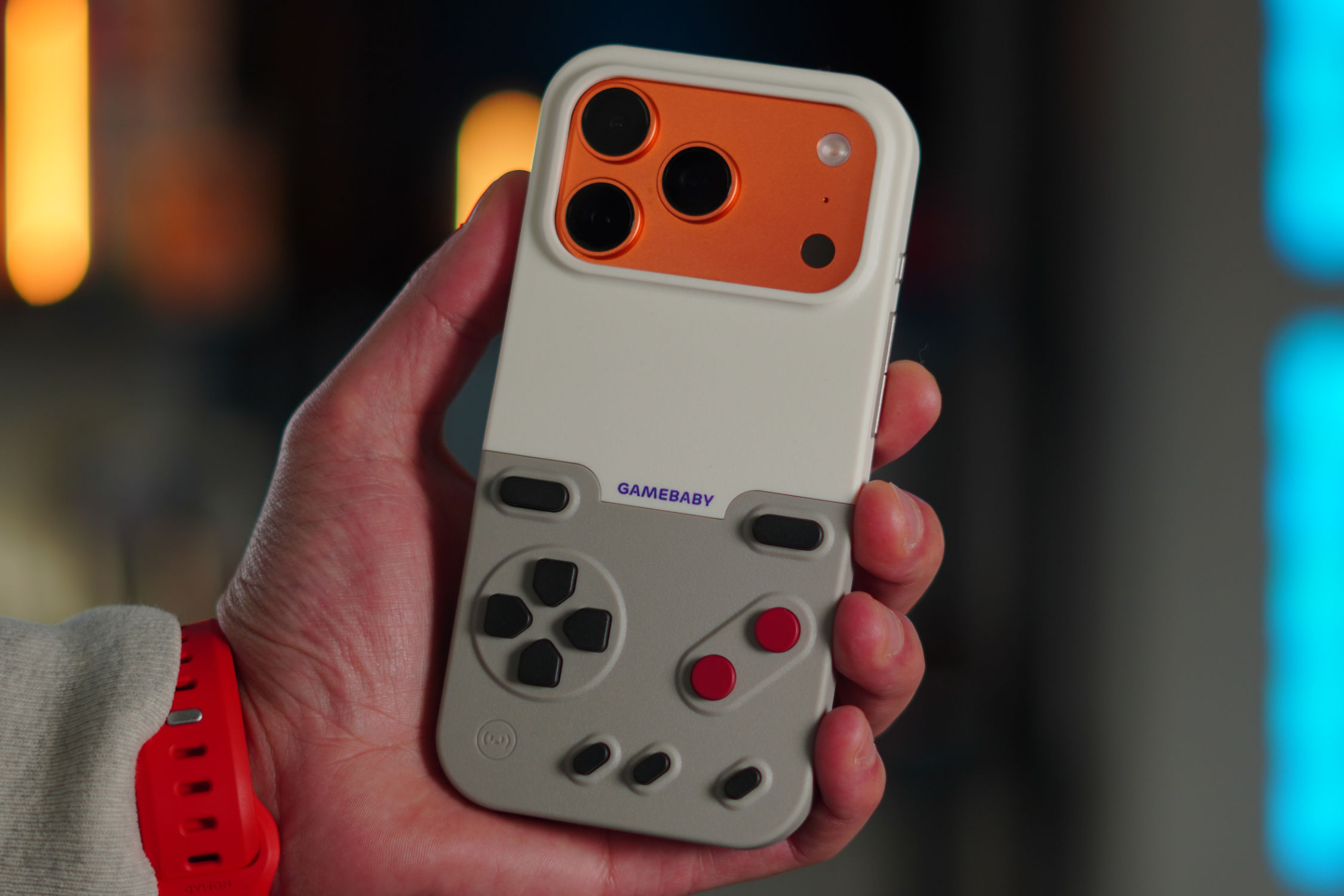 This iPhone case turns your phone into a retro console with buttons ...