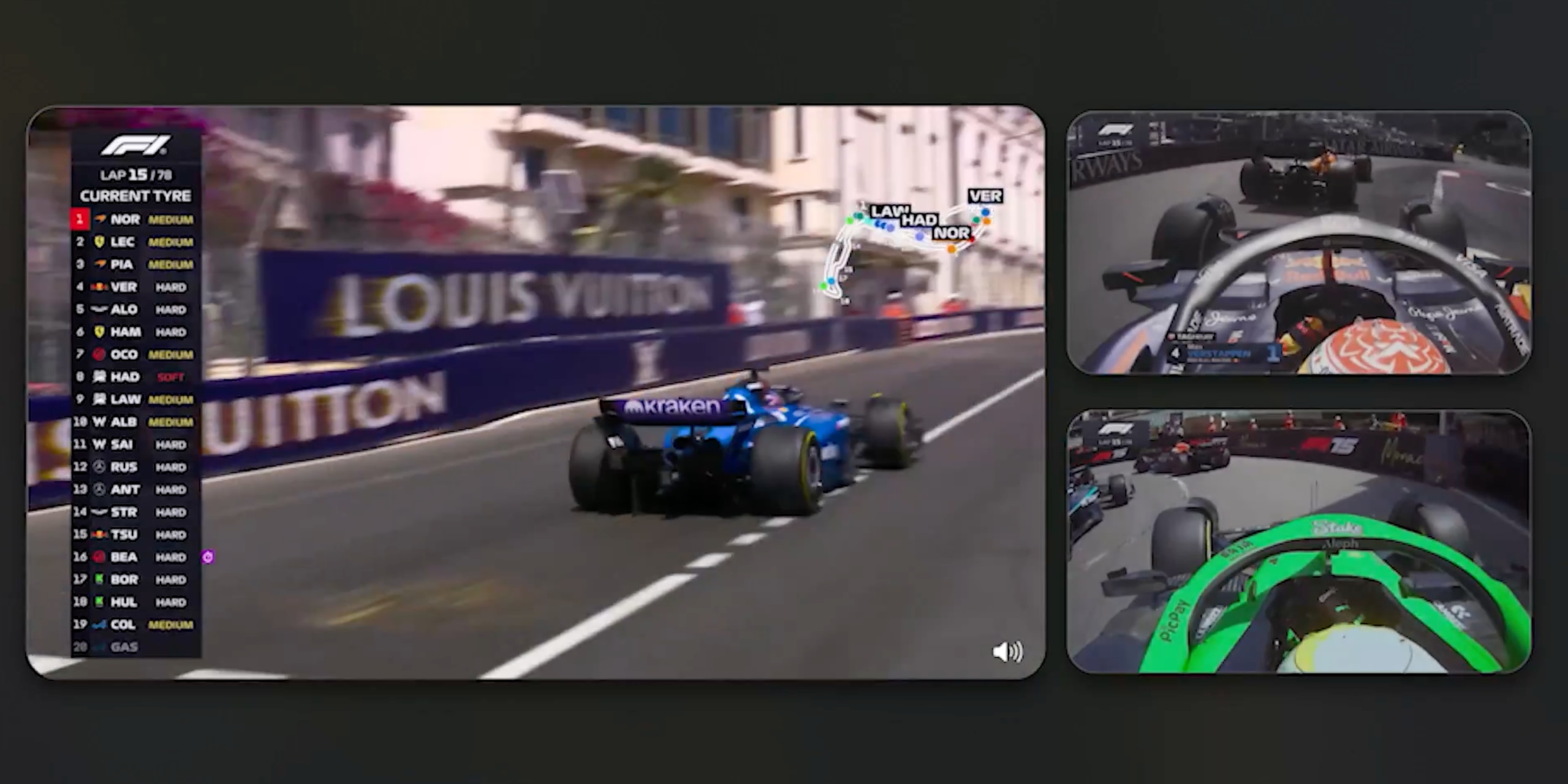 Apple TV previews new F1 streaming deal, confirms driver onboard cams ...