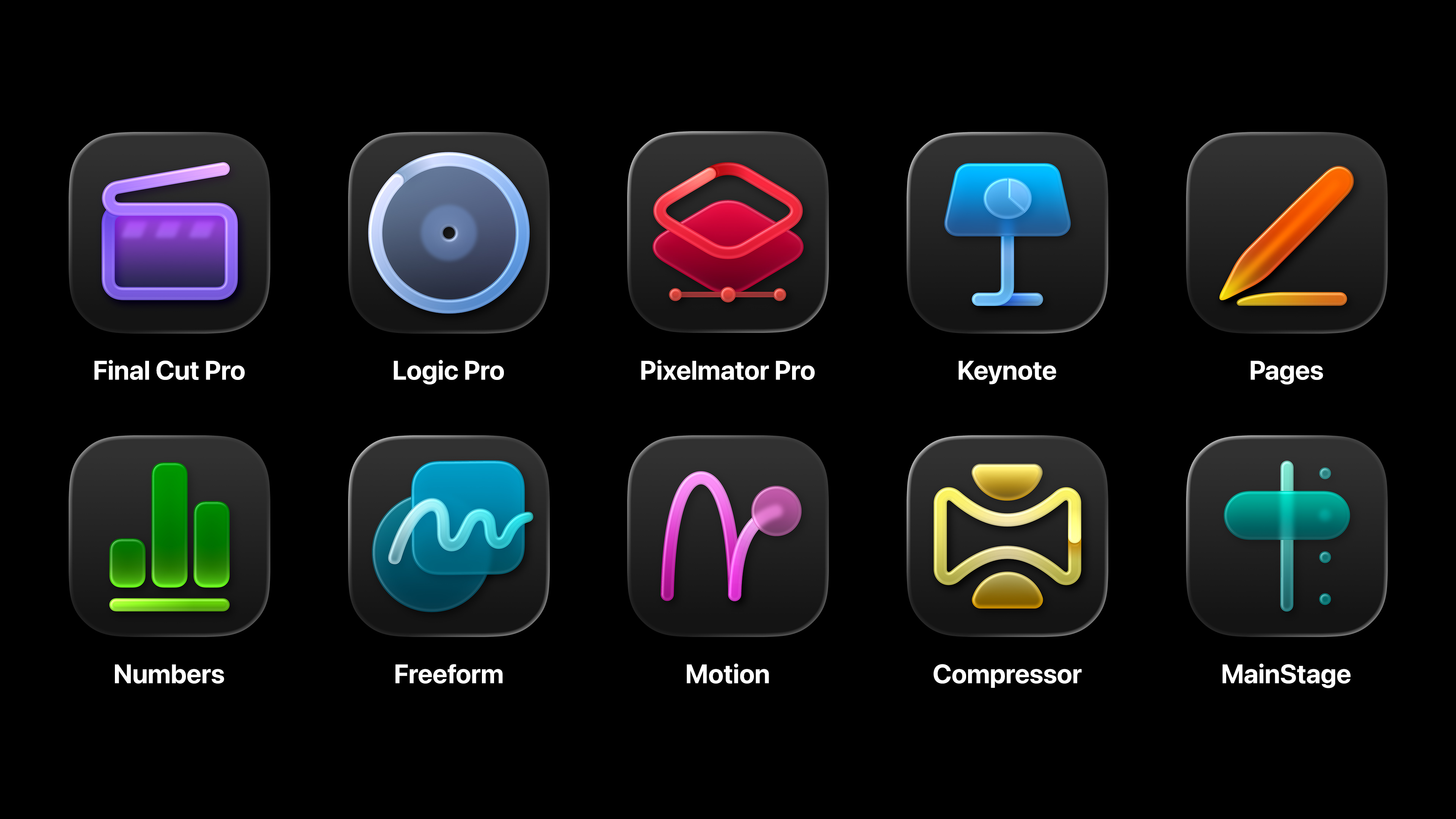 Apple Creative Studio icons are 'unique' and not for all standalone ...