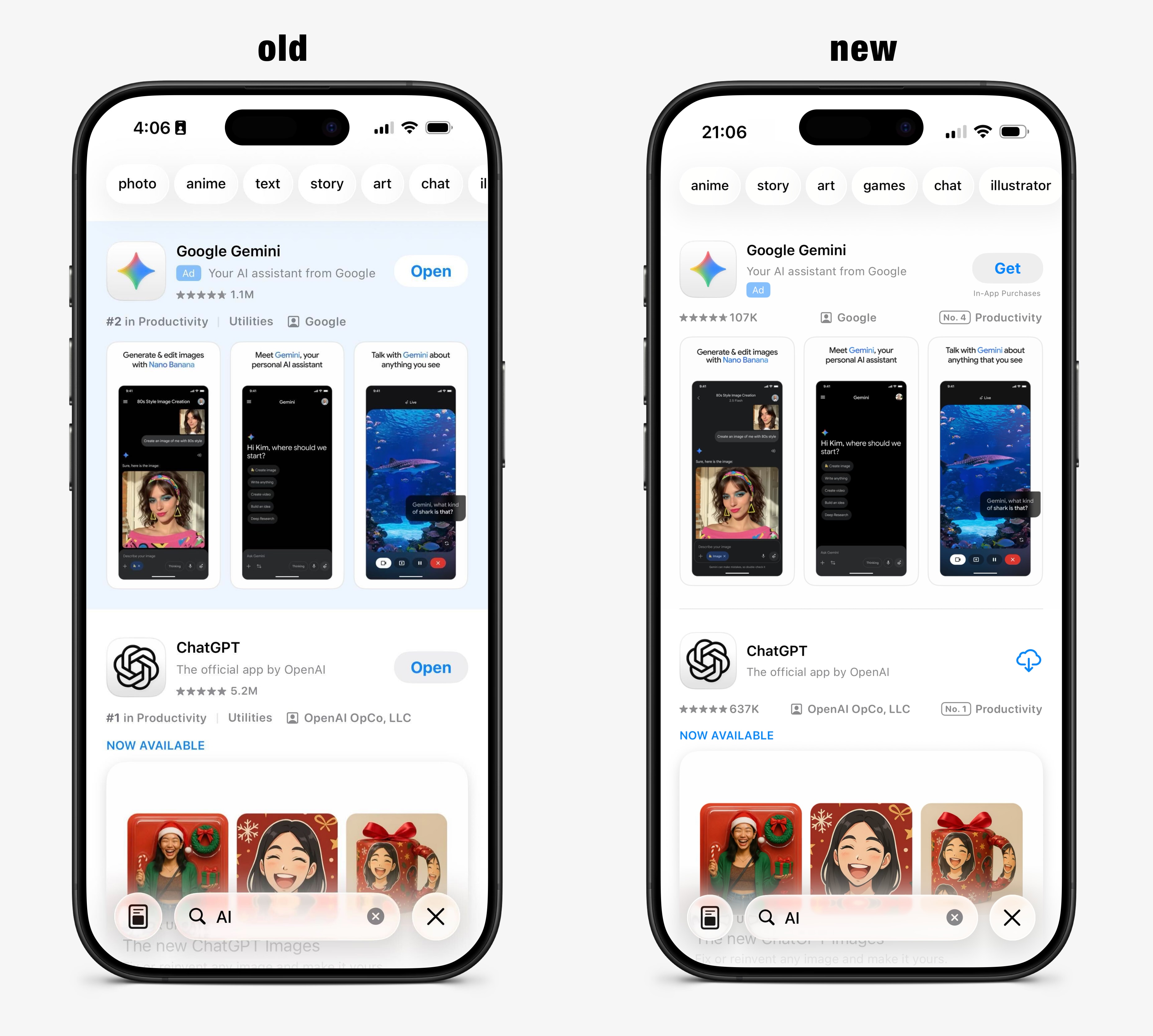 Apple testing new App Store design that blurs the line between ads and ...