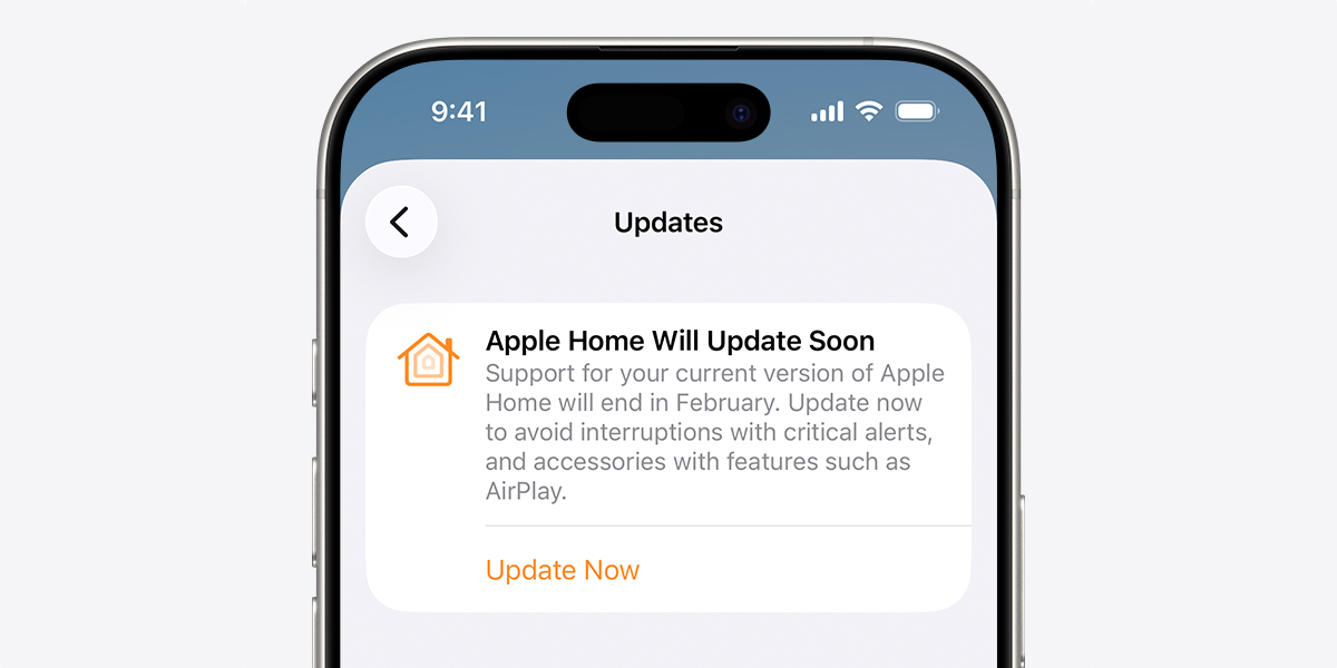 Apple says Home app upgrade deadline is fast approaching - 9to5Mac