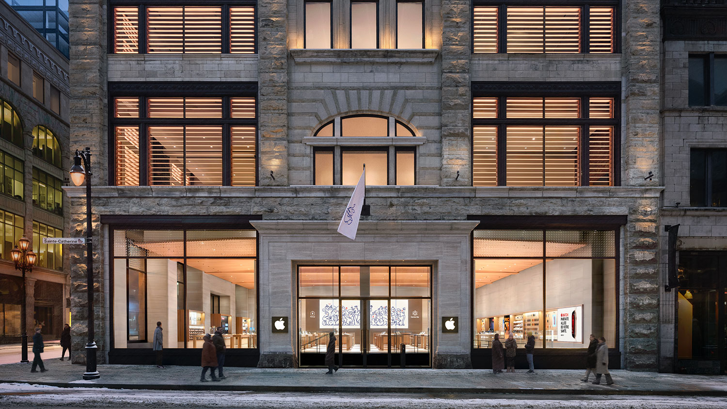 Apple opens Sainte-Catherine store in historic Montreal building - 9to5Mac