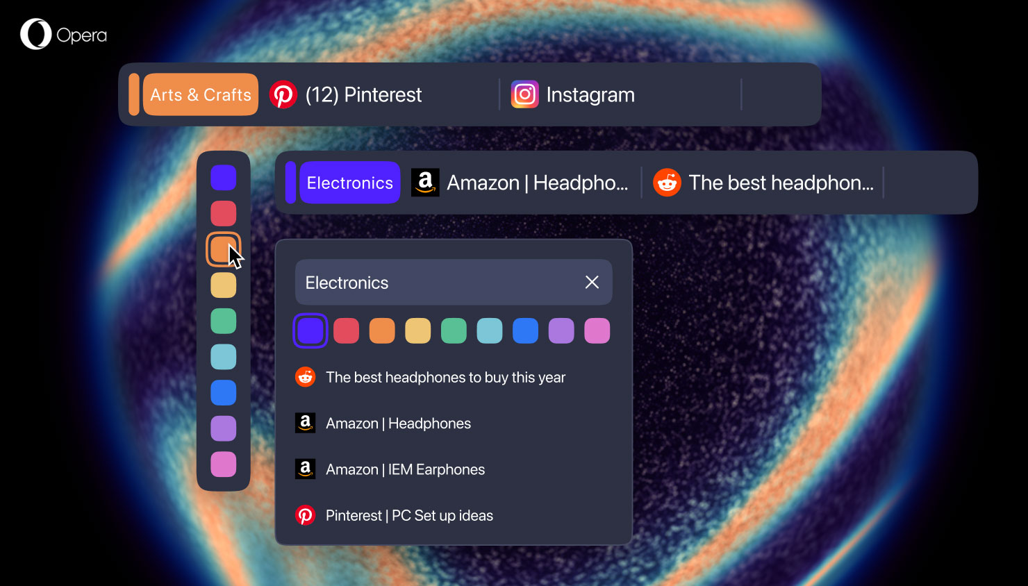 Opera One R3 rolls out with color-coded Tab Islands, more - 9to5Mac