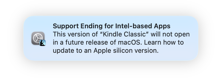 macOS 26.4 will notify users of Rosetta 2 discontinuation - 9to5Mac