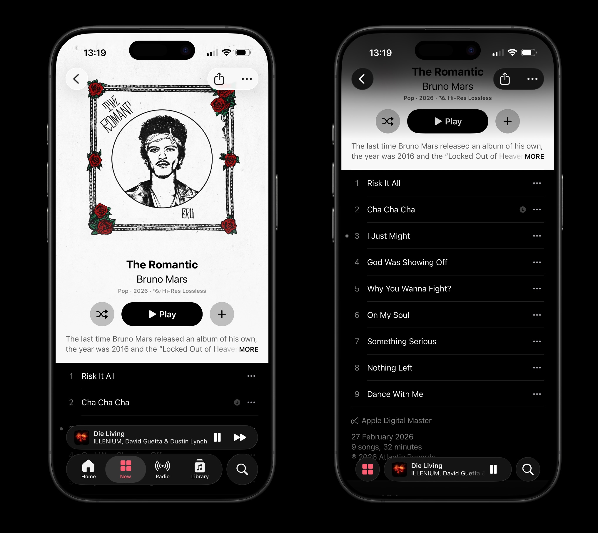 The new adaptive Apple Music design draws complaints from dark mode ...
