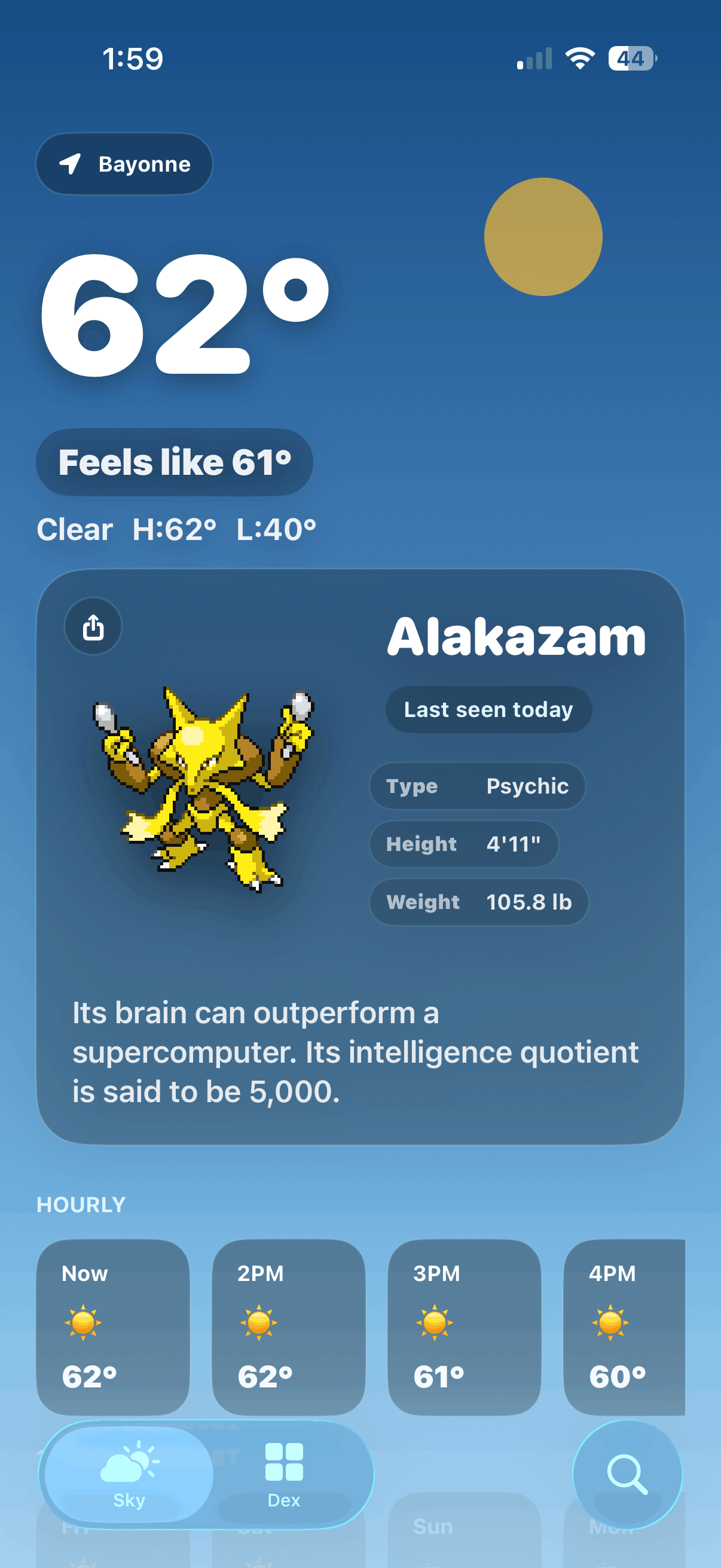 SkyDex turns your daily weather check into a Pokémon adventure - 9to5Mac