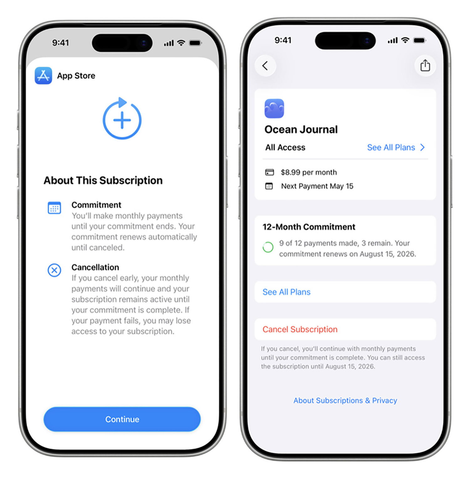 Apple introduces monthly subscriptions with a 12-month commitment on ...
