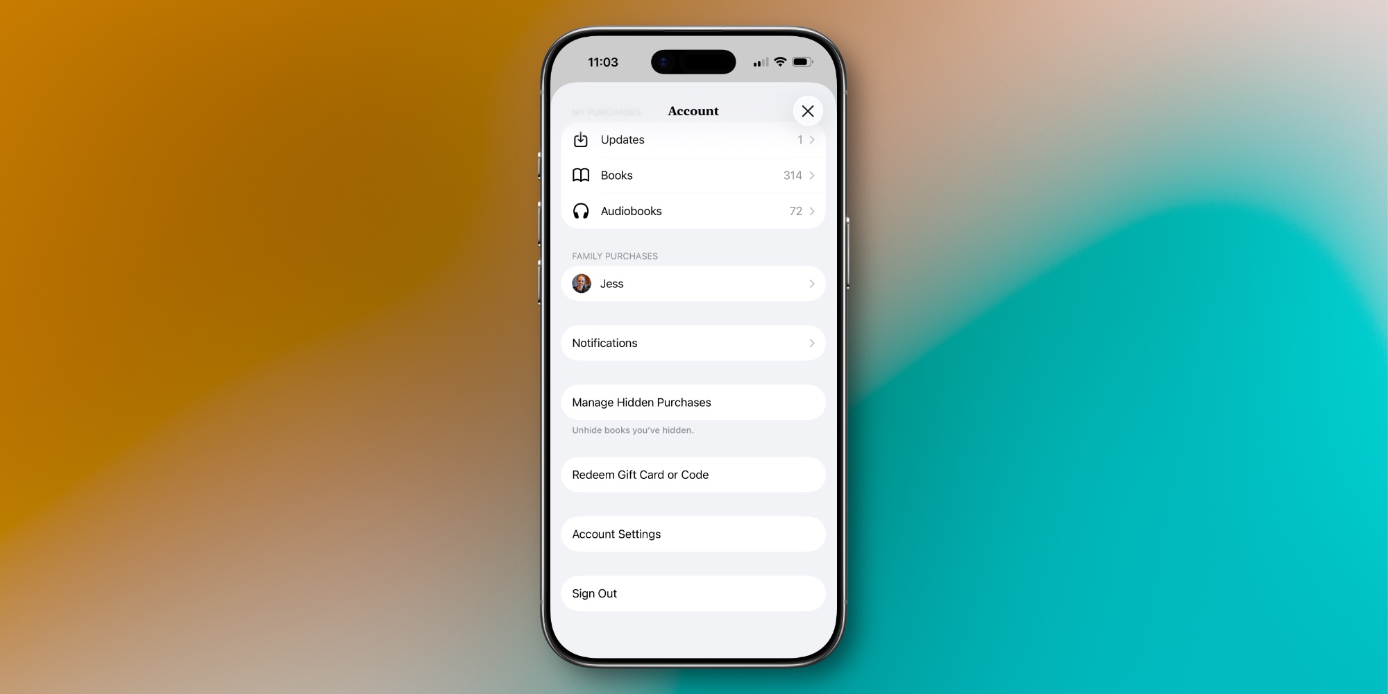 iOS 26.4 revamps Apple Account pages inside apps with new design - 9to5Mac