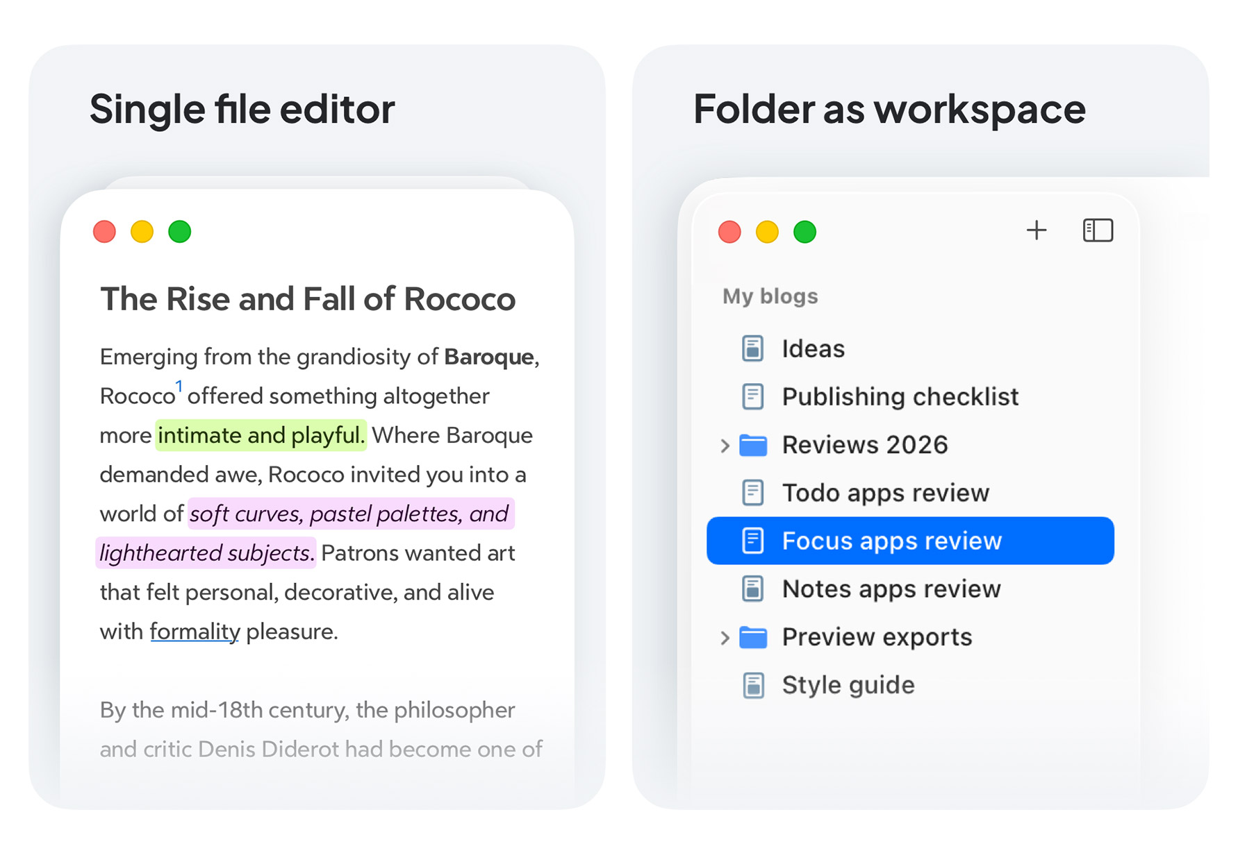 Bear app developers announce Lettera, a beautiful Markdown editor for ...