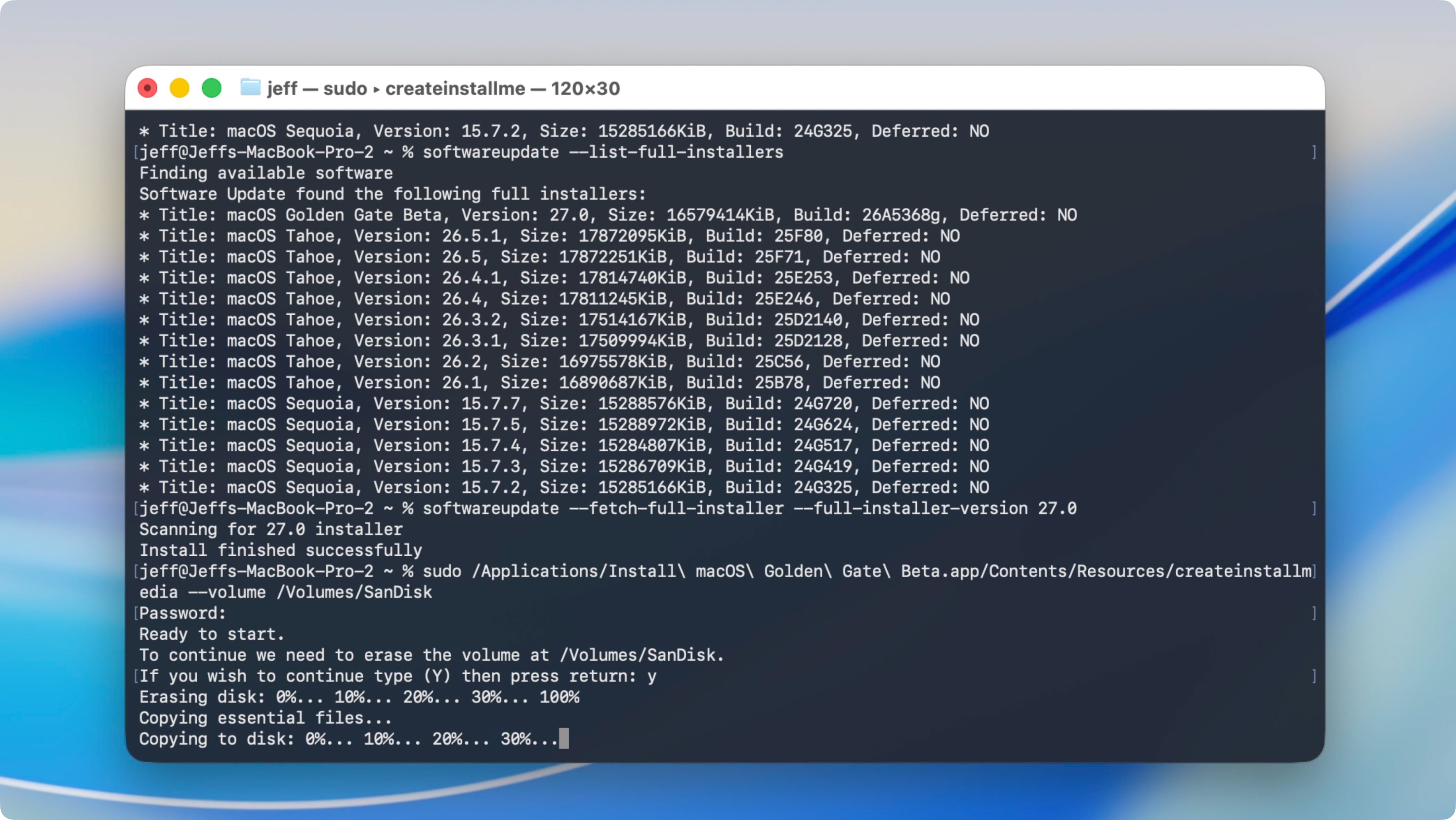 How to create a macOS Golden Gate USB install drive [Video] - 9to5Mac