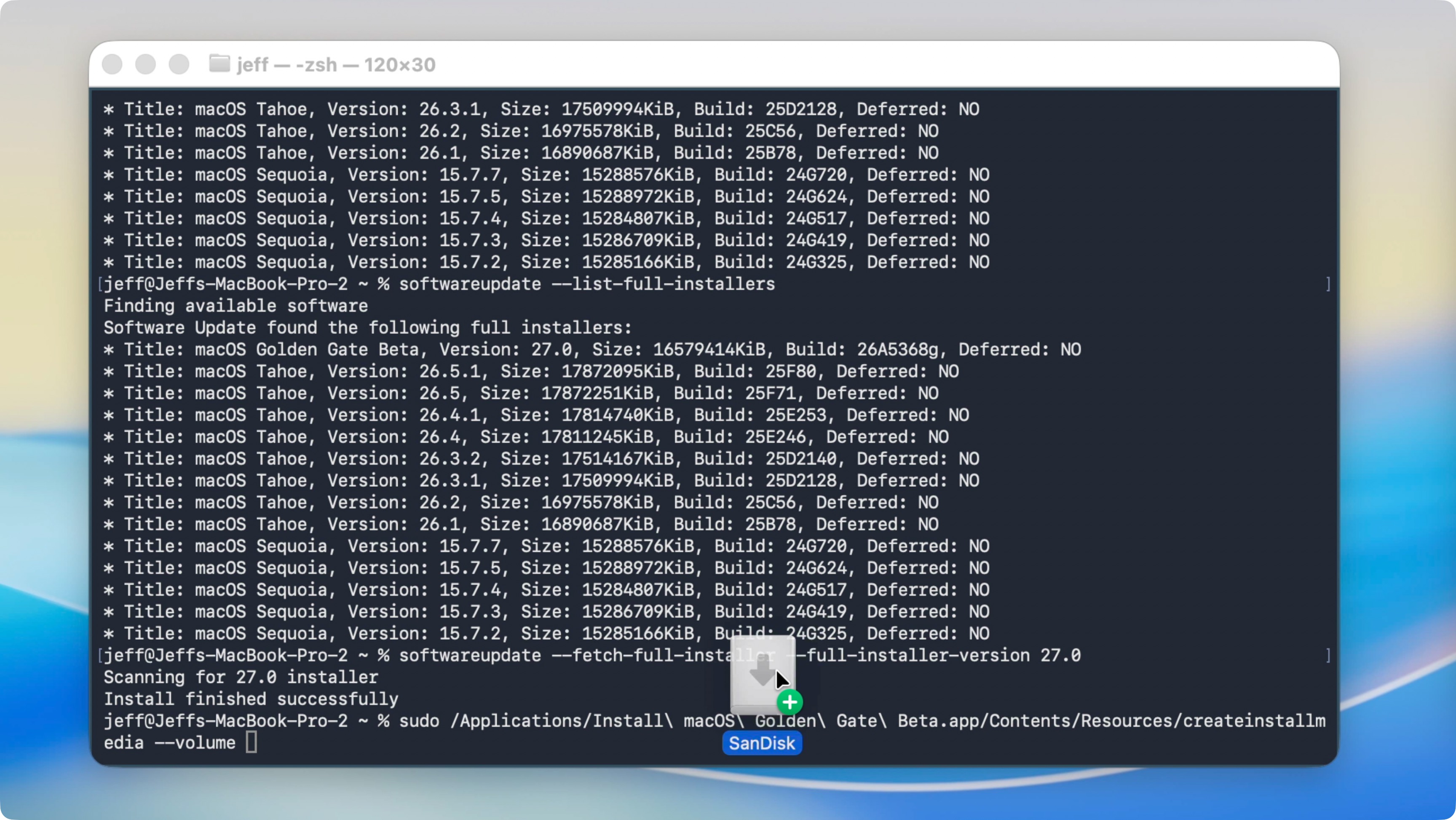 How to create a macOS Golden Gate USB install drive [Video] - 9to5Mac