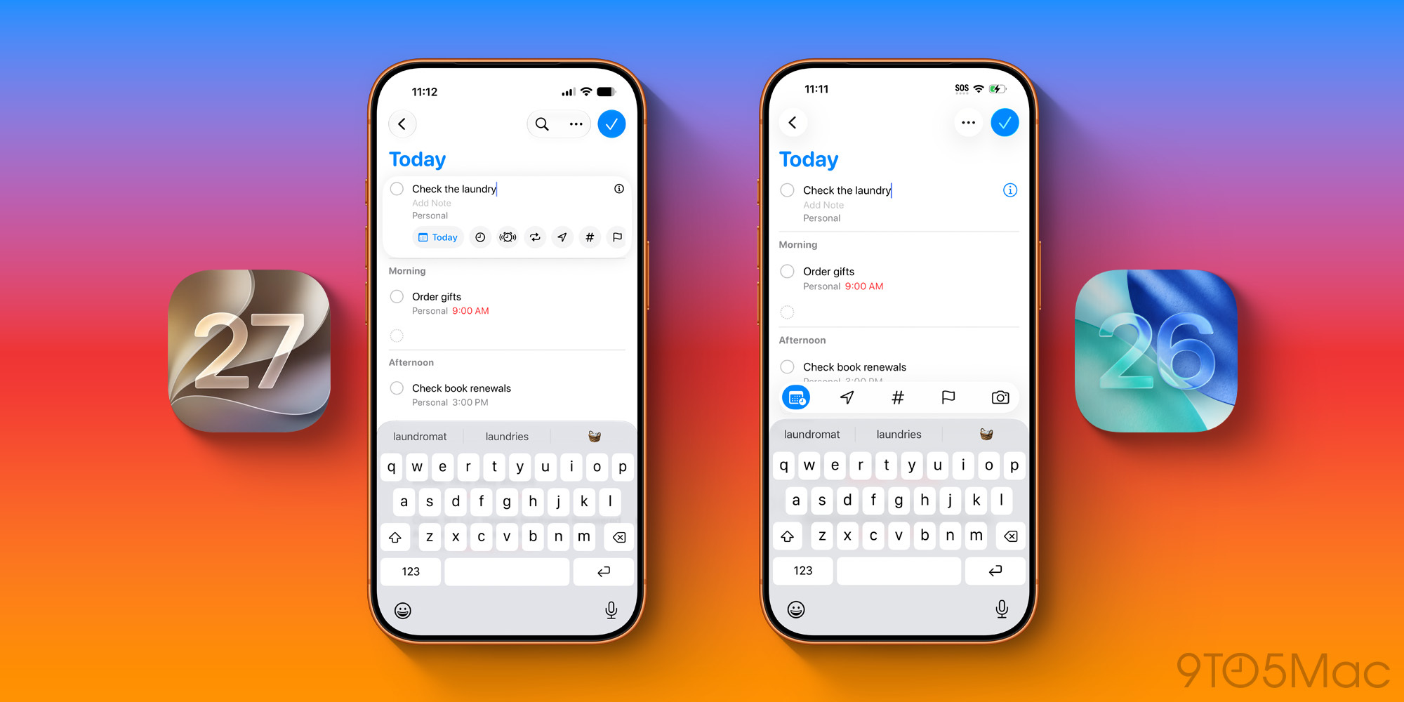 Here’s everything new for Reminders in iOS 27 - 9to5Mac